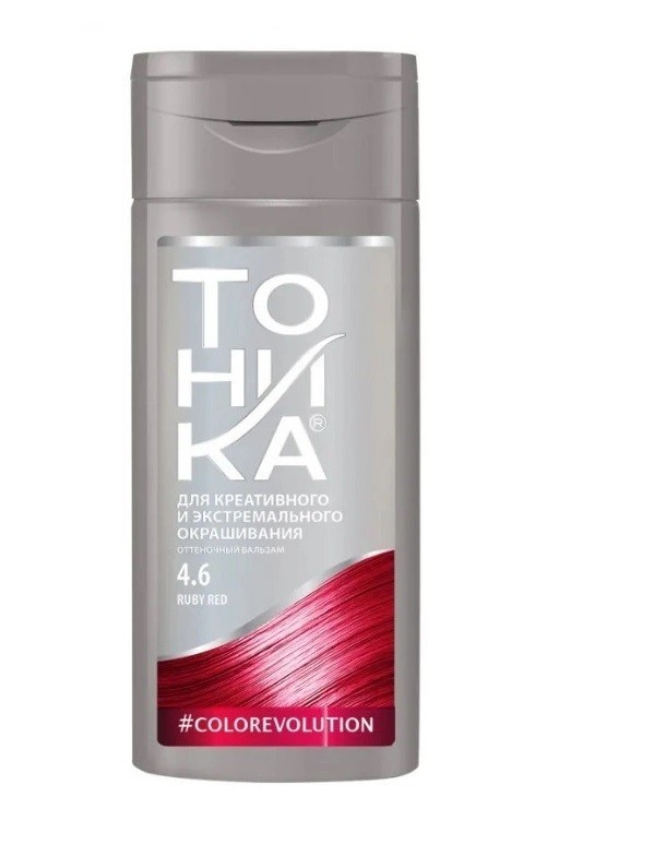 Оттеночный бальзам для волос Тоника Colorevolution 4.6, ruby Red, 150 гр